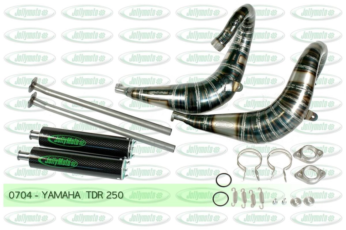 Mufflers, exhaust, Exhaust Yamaha TDR 250 road Jollymoto