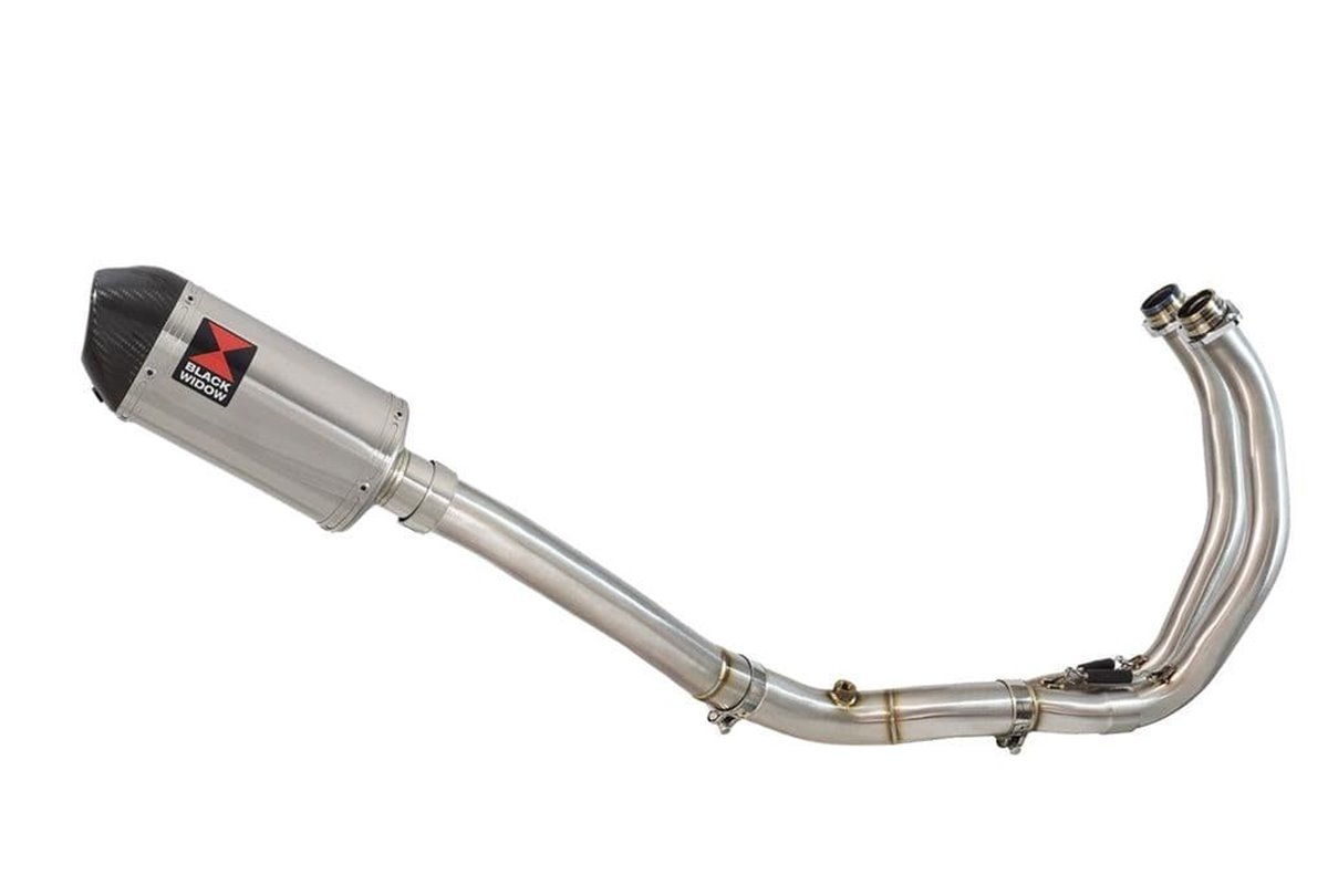 De-cat High Level Exhaust System 200mm Oval Stainless Carbon Tip ...