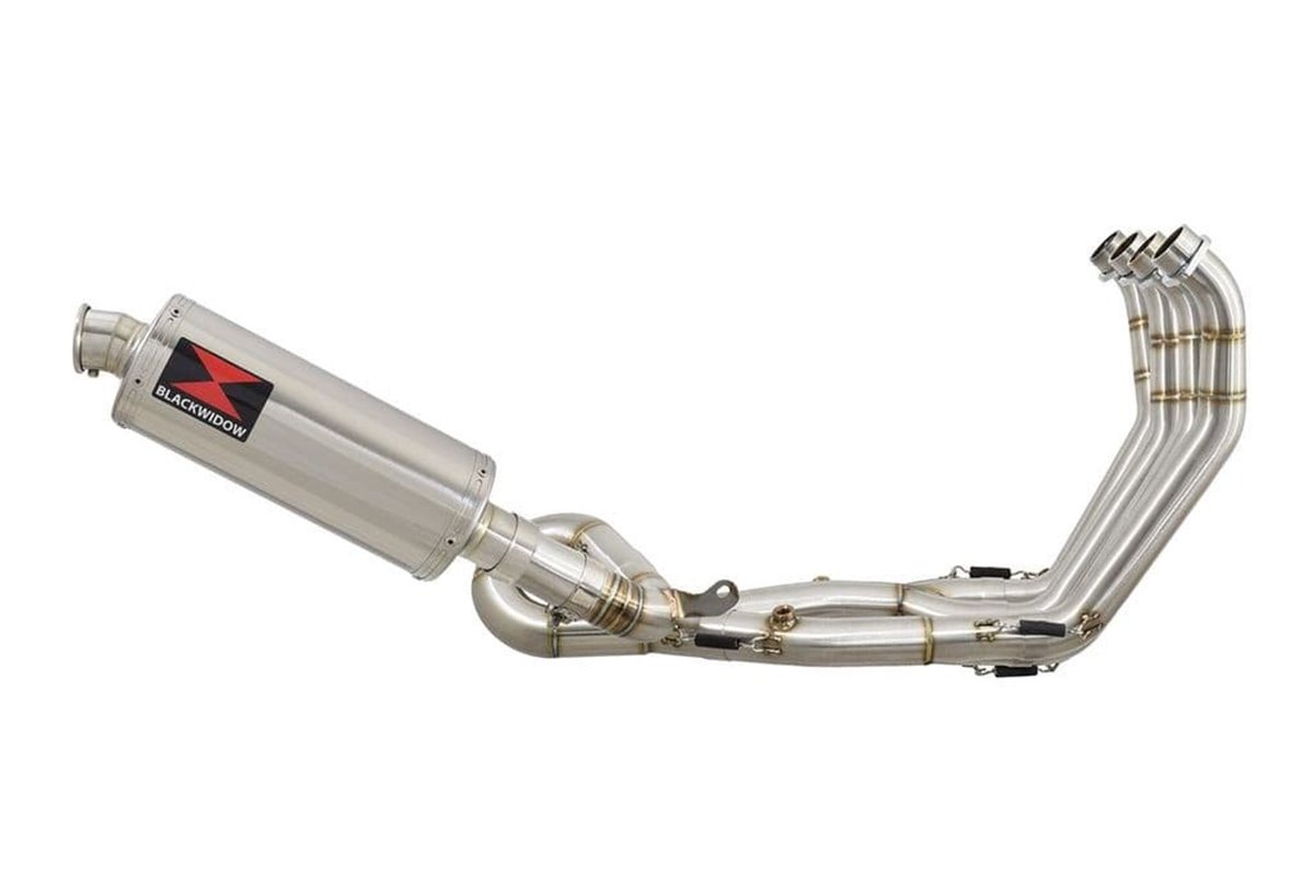 Performance Exhaust 300mm Oval Stainless Silencer HONDA CB1000R Neo ...