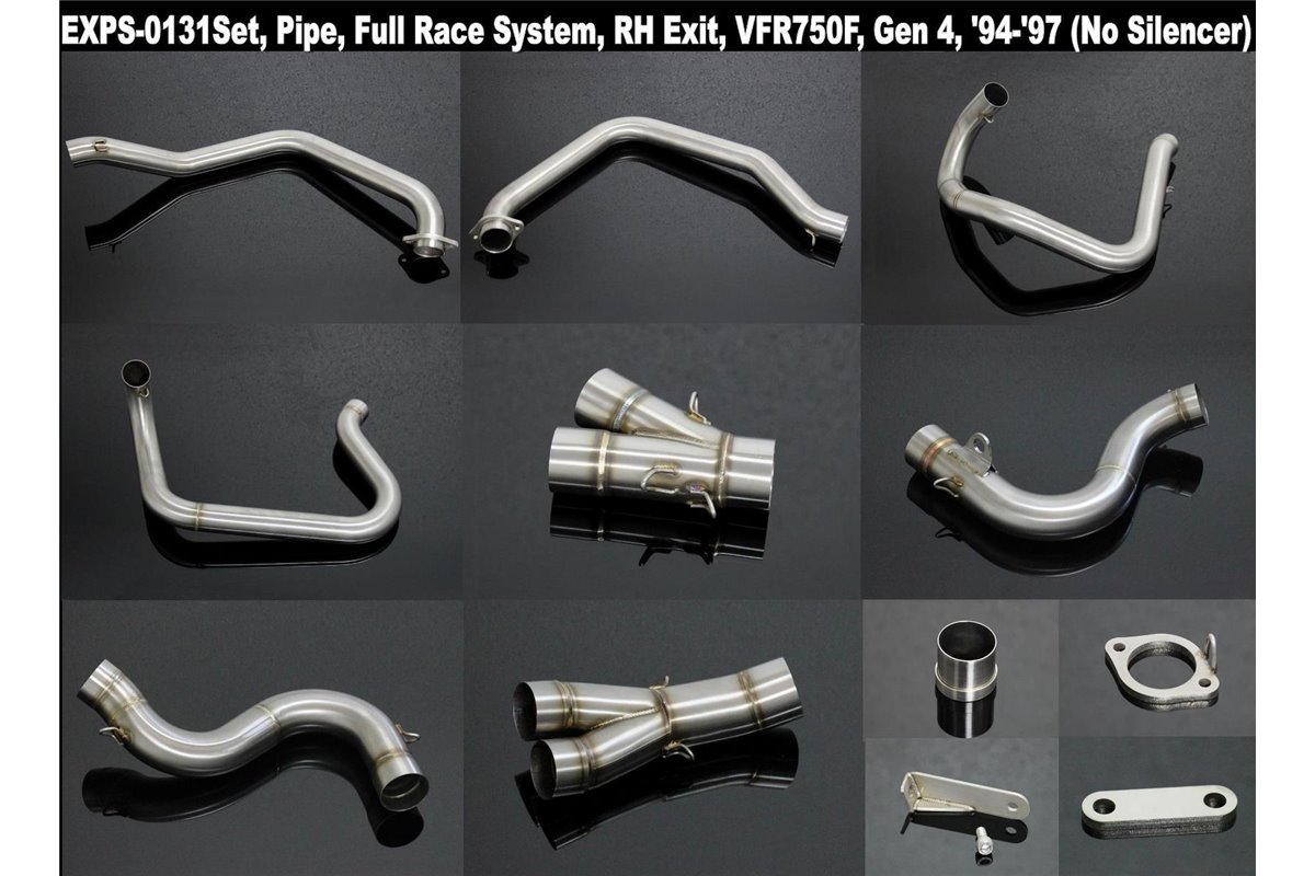 Jeu, pipe full race system "no silencieux" sortie droite, gen 4 Tyga ...