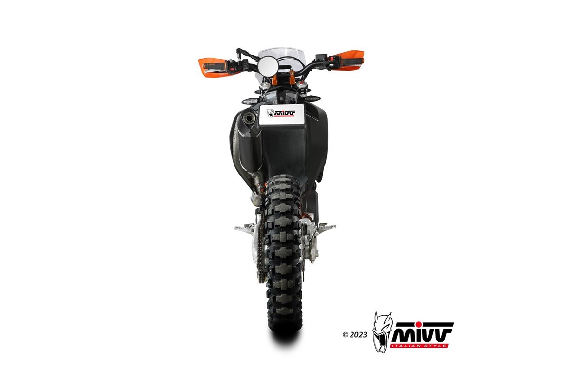 terminal exhaust system M.KT.032.LXBC Mivv STR-1 BLACK INOX ktm 690 ...