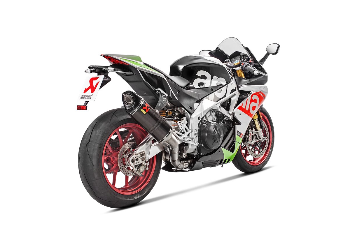 Full System Exhaust Akrapovič Evolution Line Carbon Aprilia Rsv4 (2015 ...