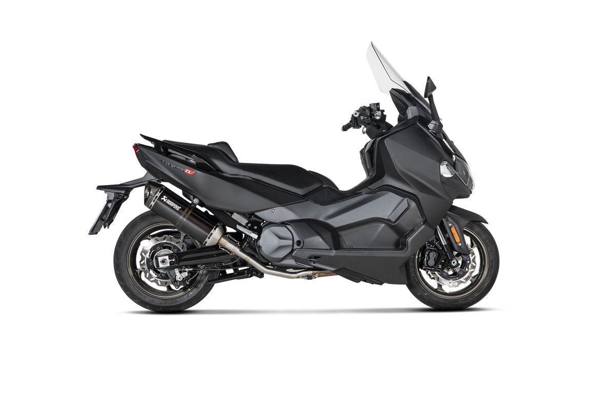 Système Complet D'Échappement Akrapovič Ligne De Course Sym Maxsym Tl ...