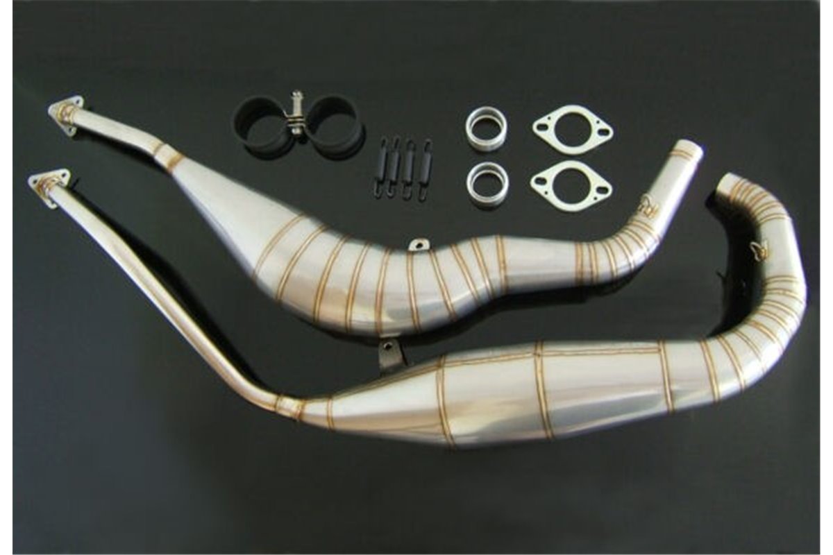 Set Auspuffanlage GP Style Edelstahl Tyga Suzuki RGV250 VJ22