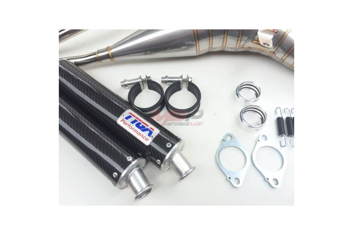 Marmittescarichi suzuki gp rgv250vj22 TygaPerformances carbon steel sil