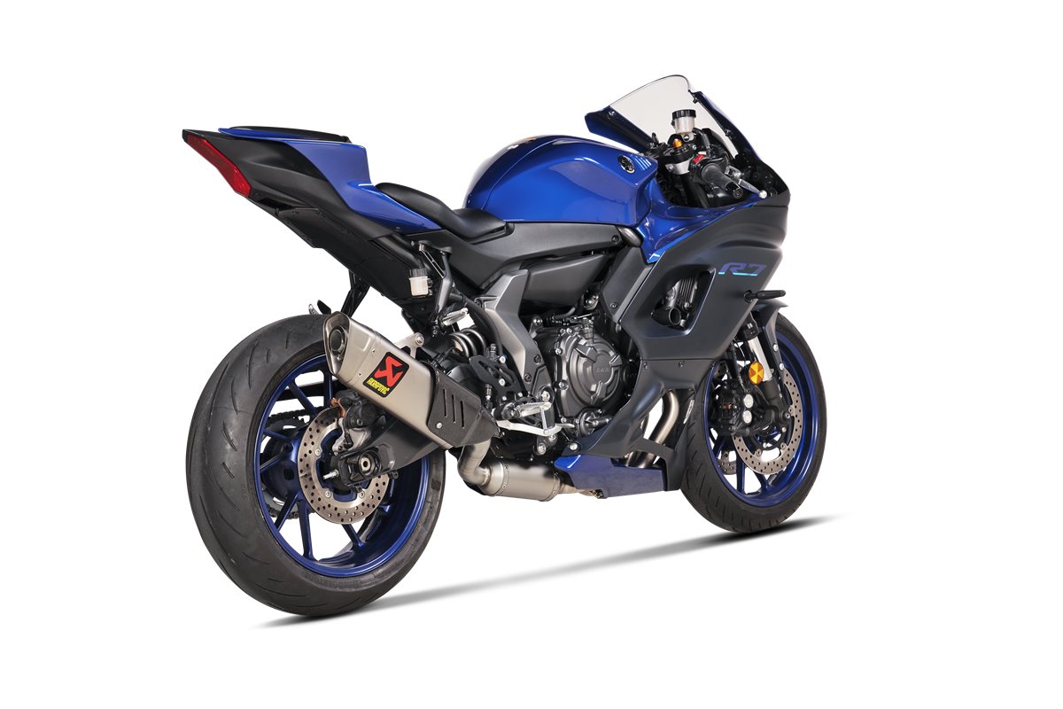 Akrapovic S-Y7R12-APT Titanium Full Exhaust System Yamaha R7 2021 - 2024