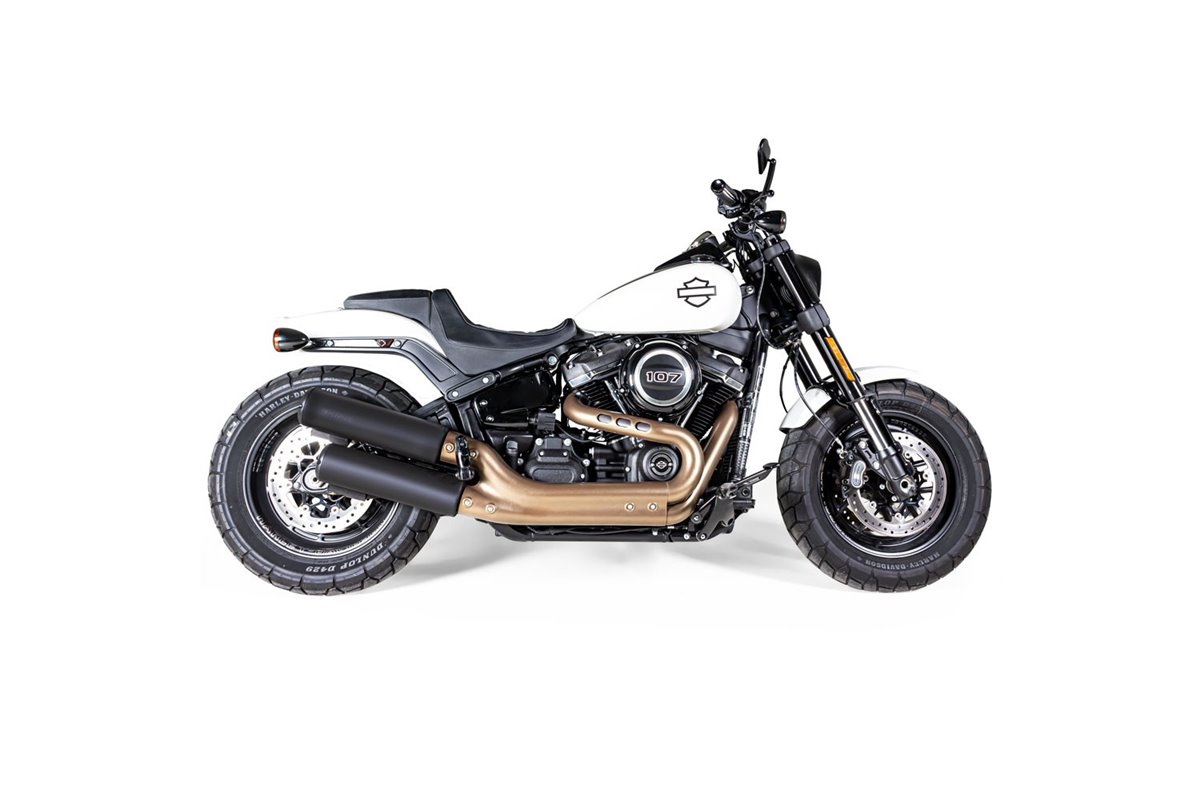 Remus exhaust system 007702 300418 Custom Harley-Davidson Softail ST1 ...