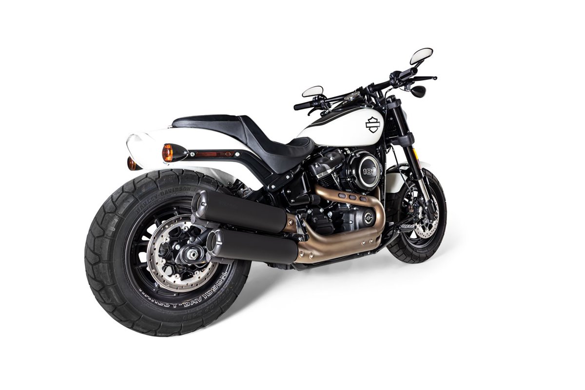 Remus exhaust system 007702 300418 Custom Harley-Davidson Softail ST1 ...