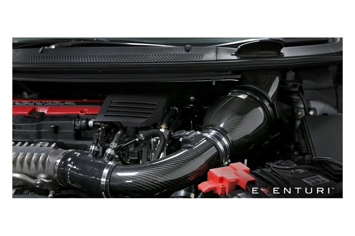 EVE-FK2V2-CF-LHD-INT Carbon Intake System Eventuri Honda Civic FK2 Type ...