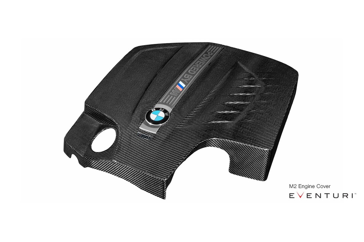 Eventuri EVE-N55-M2-ENG Black Carbon Engine Cover BMW N55 M2