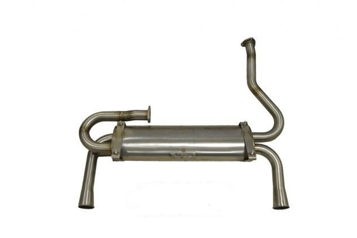 TERMINAL EXHAUST AND DOUBLE OUTLET SLENZ LANCIA STRATOS HF 2.4 STEEL