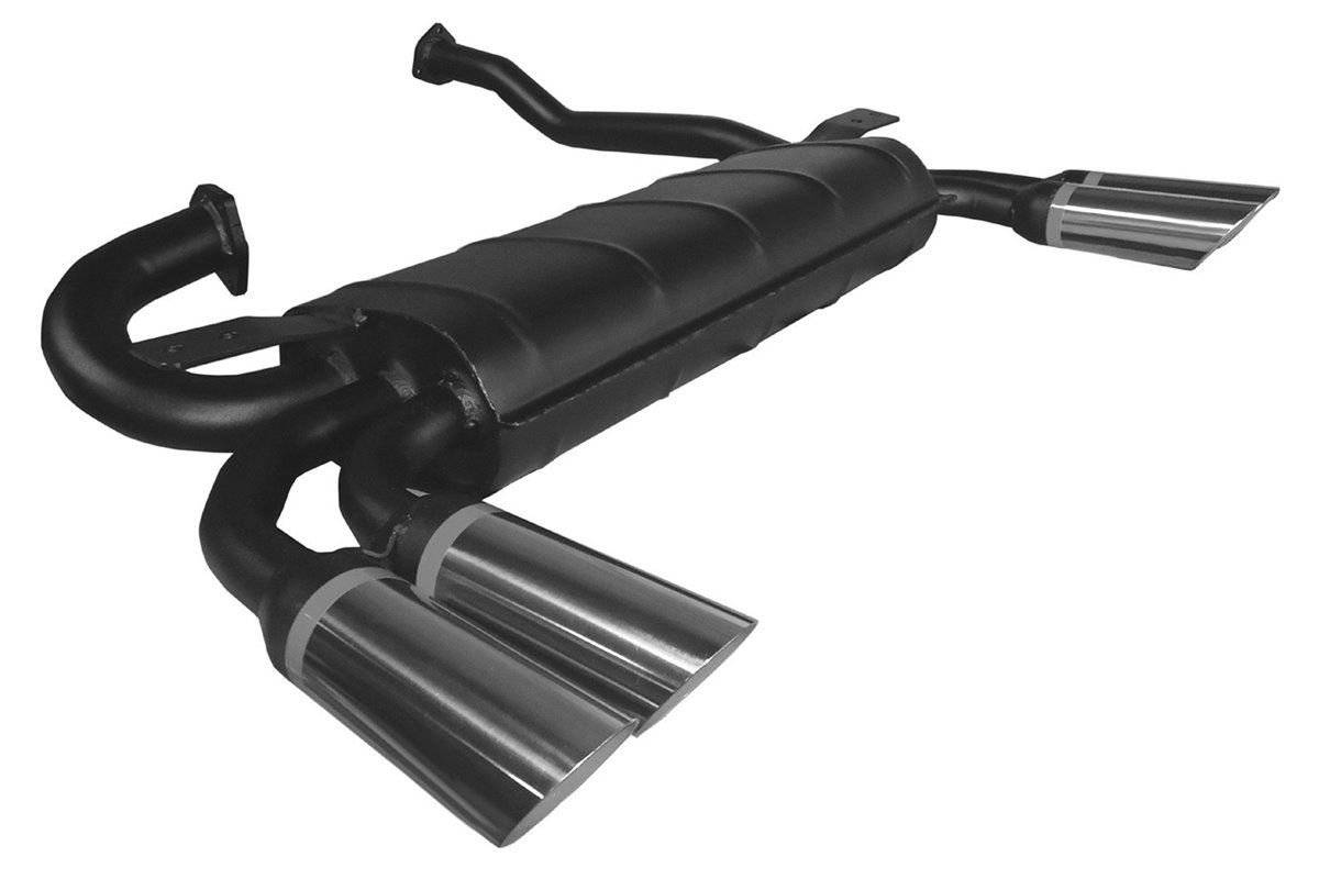 Rear exhaust silencer Sport Ansa FR 2620 Ferrari 308 GTBi – GTSi (2 ...