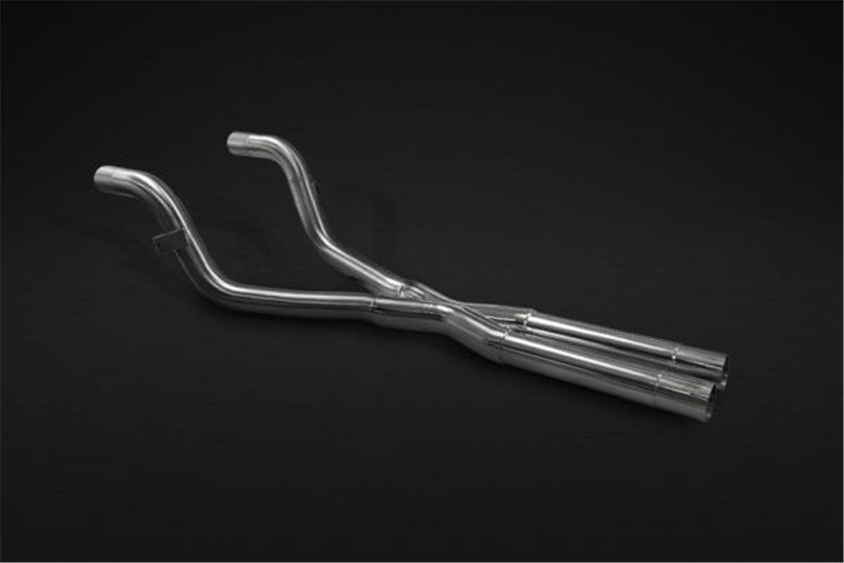 Exhaust connection pipe for Capristo Ferrari 575 stainless steel pipe