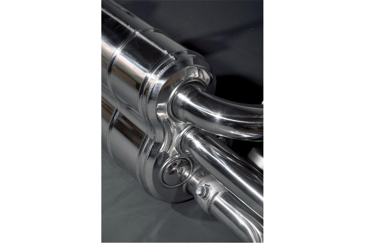 Capristo Ferrari 348 terminal exhaust with stainless steel CES3 valve
