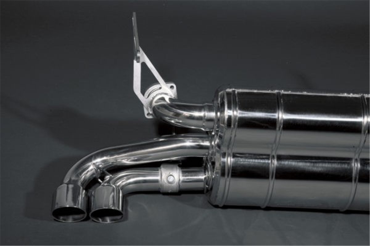 Capristo Ferrari 348 terminal exhaust with stainless steel CES3 valve