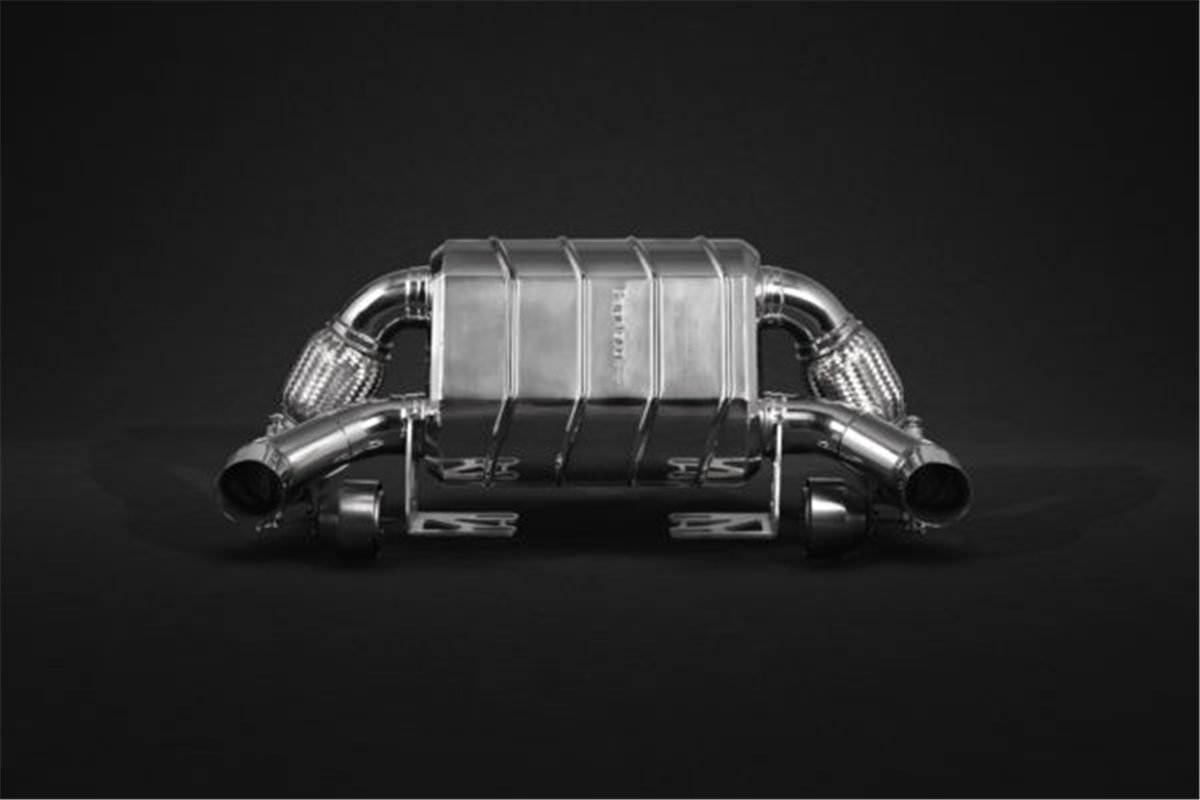 Capristo Ferrari F430 Scuderia/16M stainless steel terminal exhaust ...