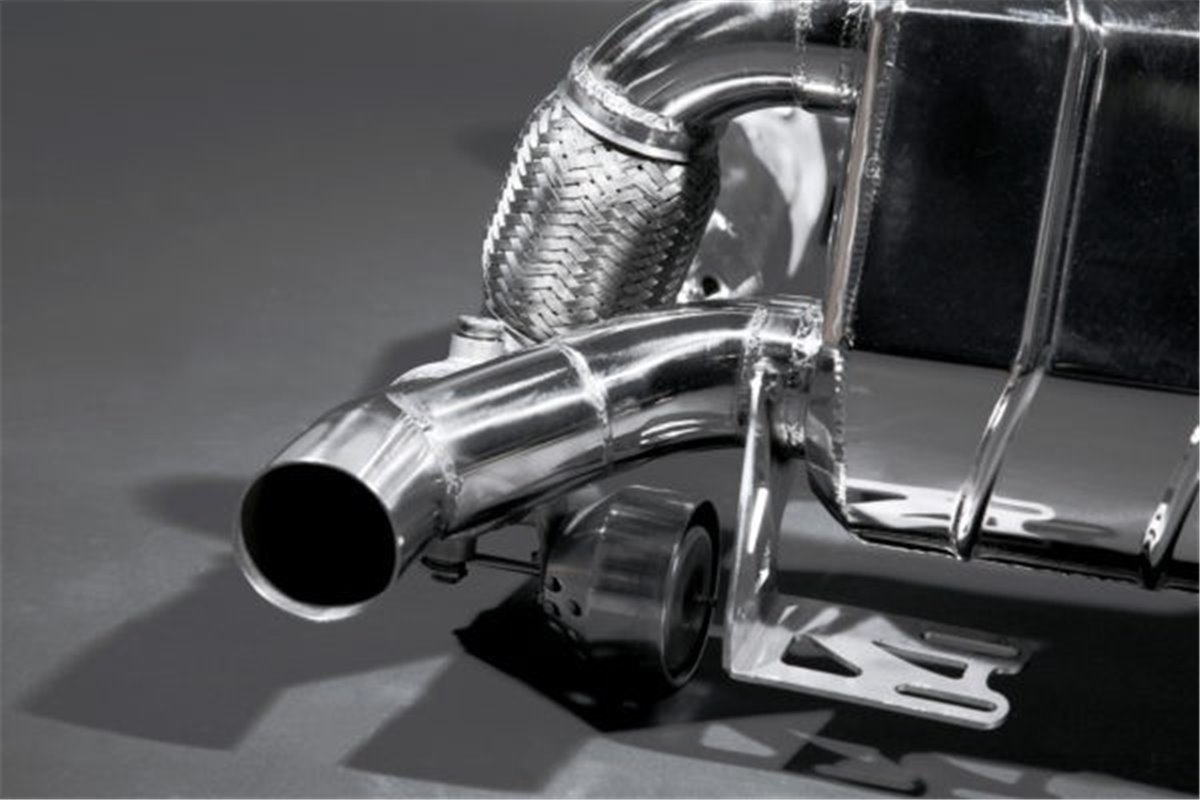 Capristo Ferrari F430 Scuderia/16M stainless steel terminal exhaust ...