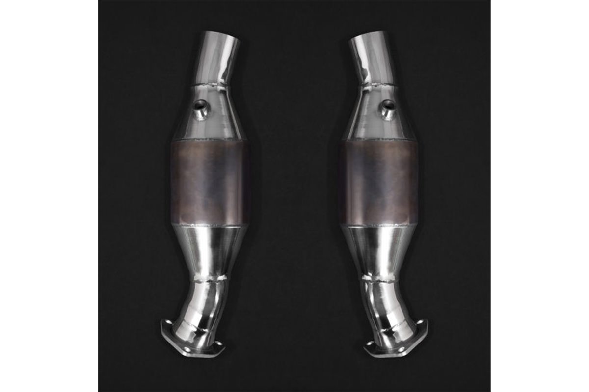 Capristo Ferrari F430 Scuderia/16M stainless steel terminal exhaust ...