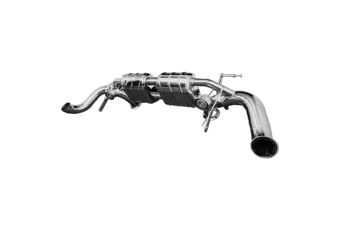 Capristo Stainless Steel CES3 Valve Exhaust Muffler Audi R8 Gen2 ...