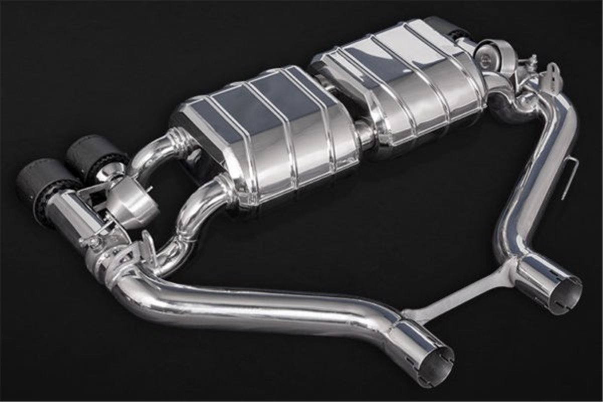 Exhaust with valve + center pipes CES3 Capristo BMW M2 Competition/CS F87 2019 - 2021 02BM09903015