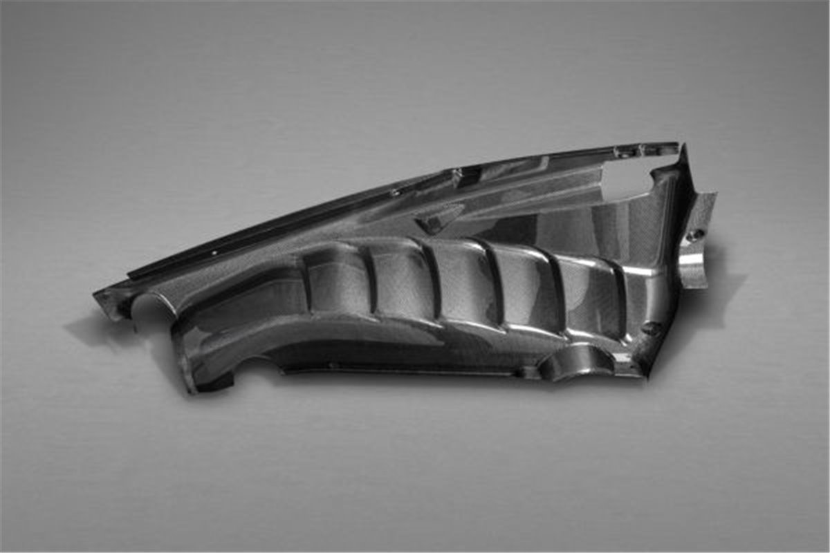 Capristo Ferrari 488 carbon engine compartment side covers
