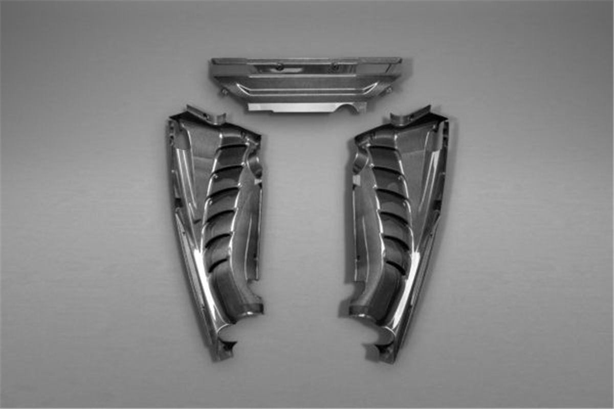Capristo Ferrari 488 carbon engine compartment side covers