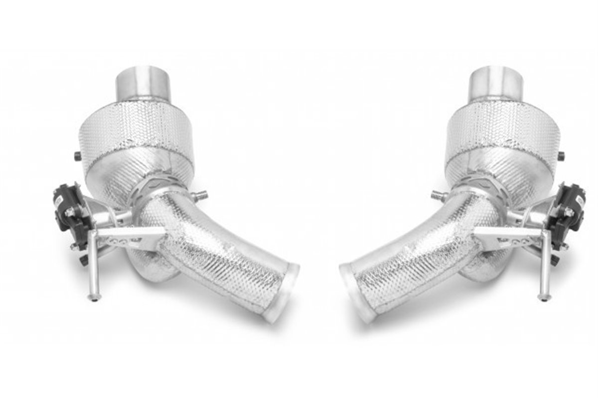 Terminal exhaust kit 296 LM Inconel 625 Tubi Style Ferrari 296 GTB and ...