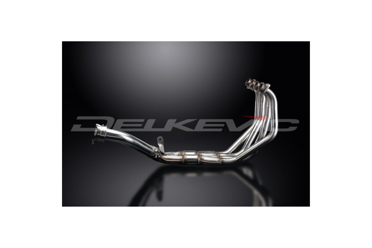 HONDA CBR900RR FIREBLADE 96-99 EXHAUST STAINLESS DOWNPIPES & LINKPIPE ...
