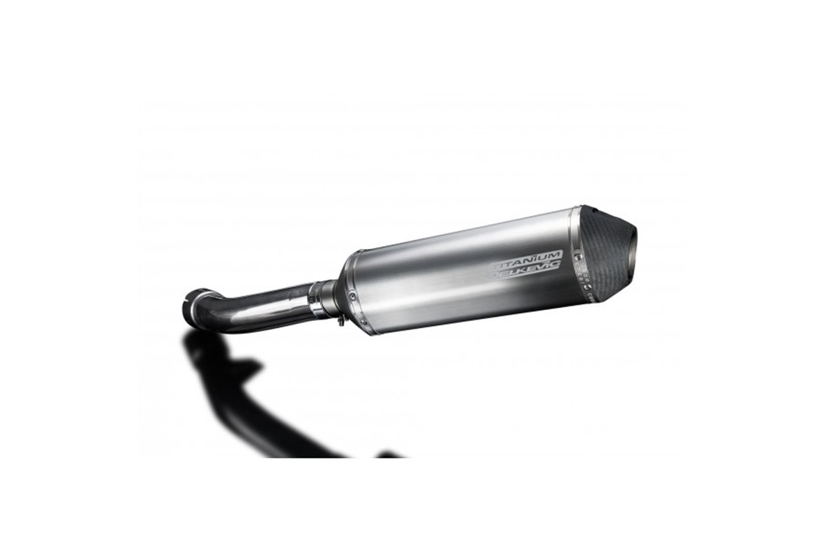 BMW R1200R R1200RT 2005-2009 343MM X-OVAL TITANIUM BSAU SILENCER ...