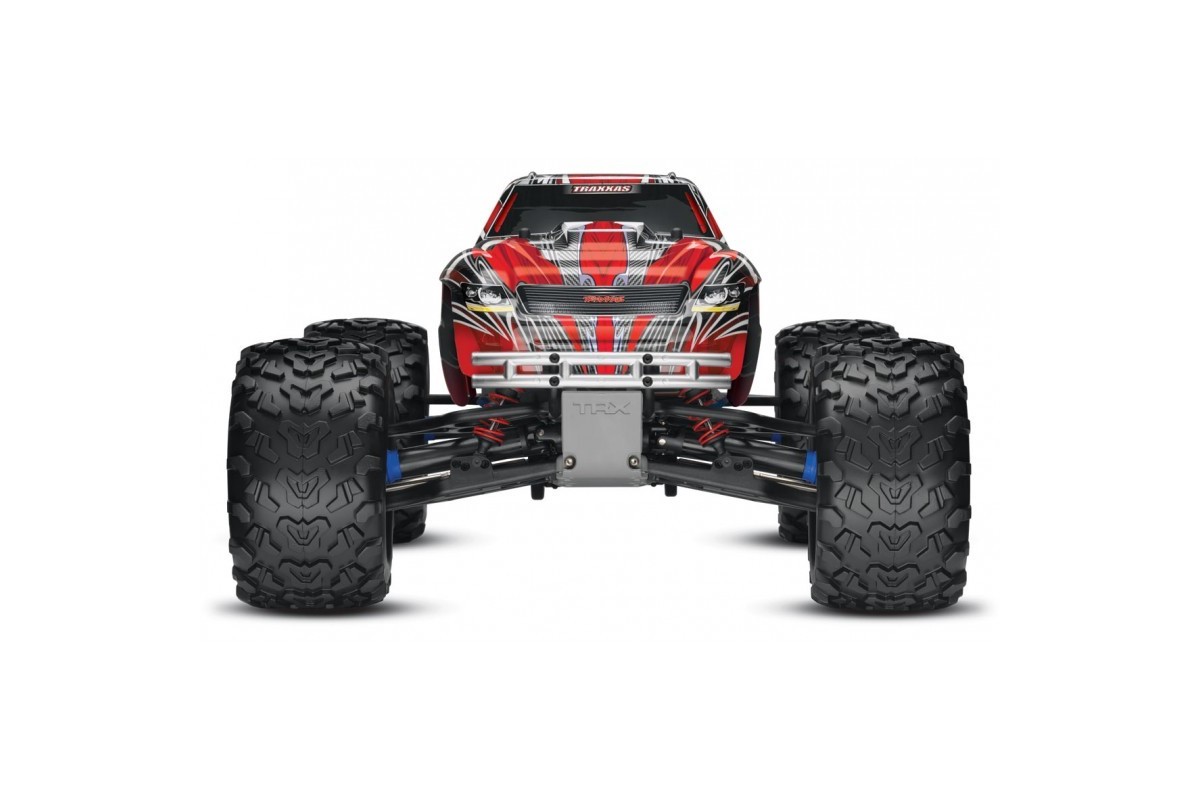Automodello RC T-MAXX NITRO MONSTER TRUCK RTR 3.3 2.4GHZ TSM Red