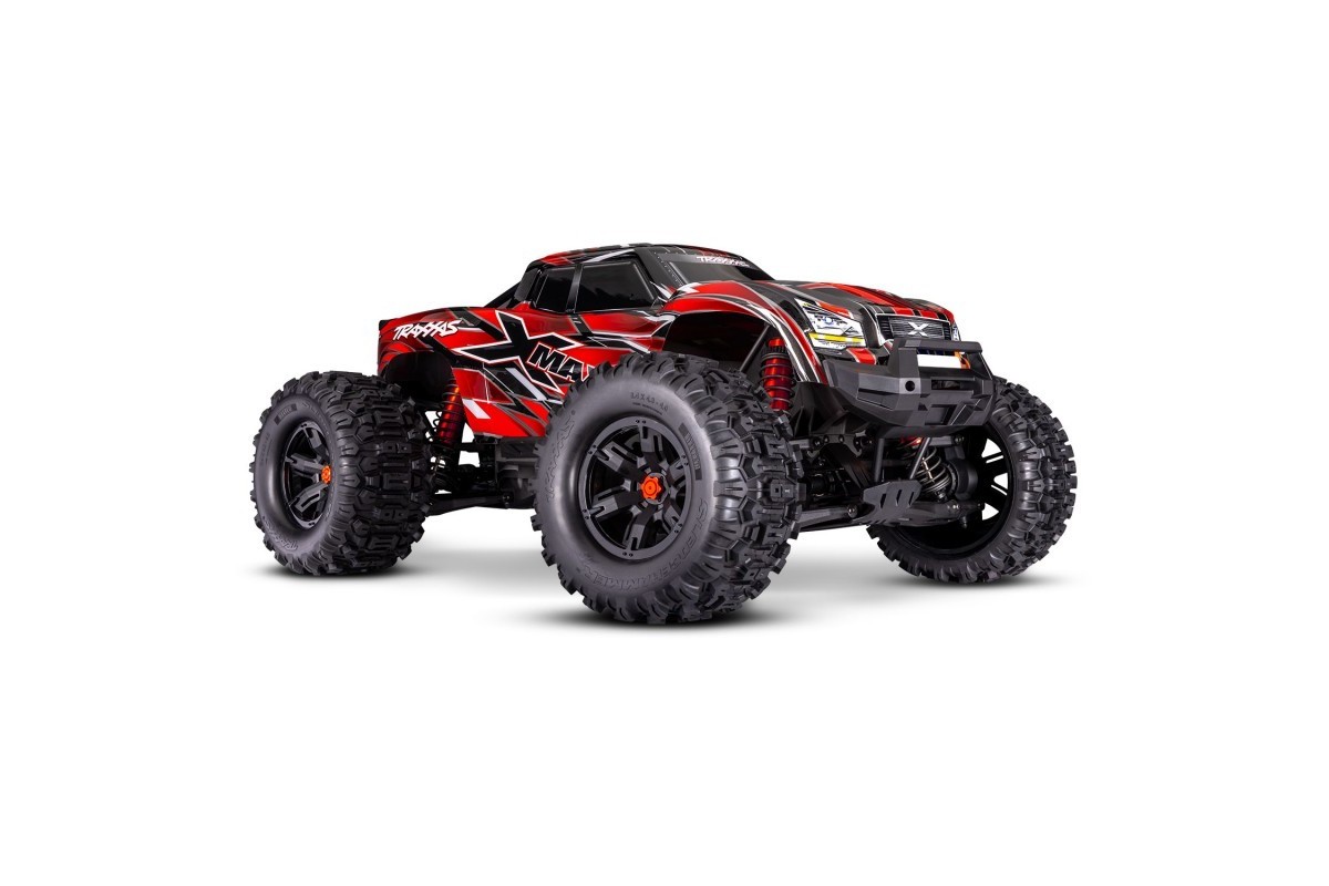 Automodello RC Traxxas Xmaxx Vxl-8s "Belted" TSM TQi Red