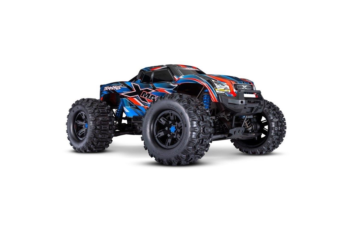 Automodello RC Traxxas Xmaxx Vxl-8s "Belted" TSM TQi Blue