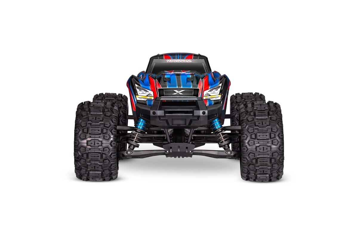 Automodello RC Traxxas Xmaxx Vxl-8s "Belted" TSM TQi Blue