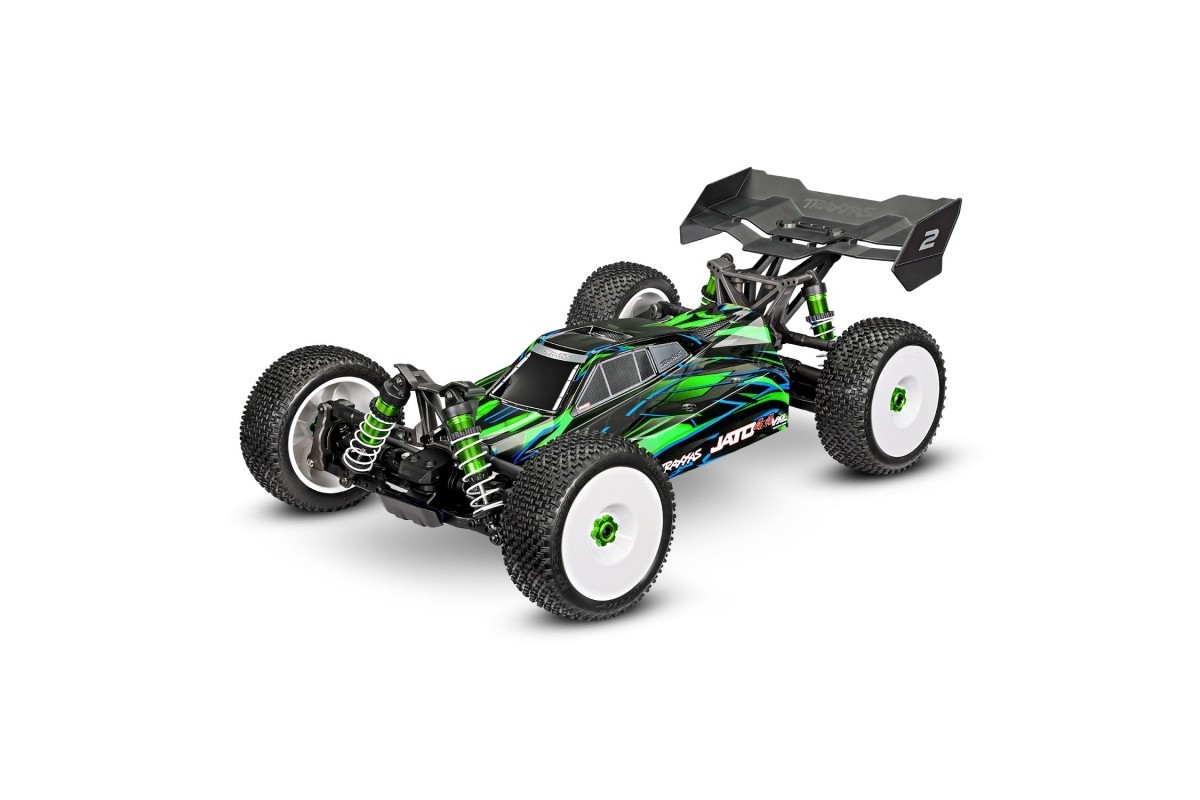 Automodello RC Traxxas Jato Racing Buggy 4wd Brushless RTR VXL-4s TSM Green