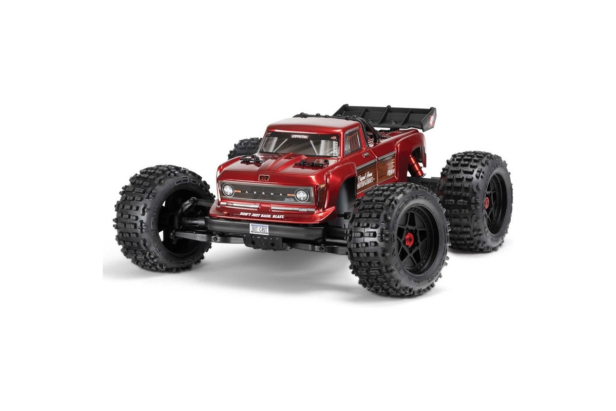 Automodello RC Arrma Outcast 4S V2 BLX 1/10 4WD RTR (Rosso)