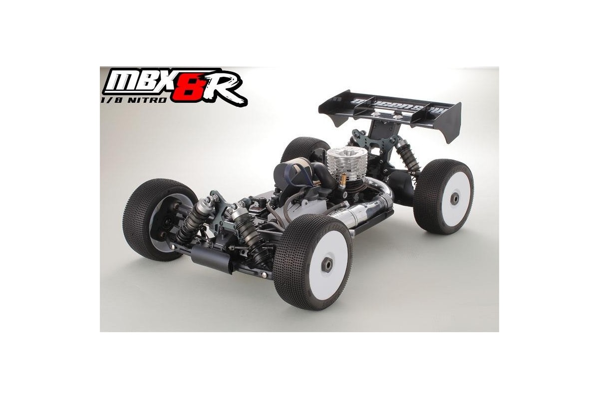 Automodello RC Kit Mugen Seiki MBX8R 1/8 4wd Off-Road Nitro Buggy