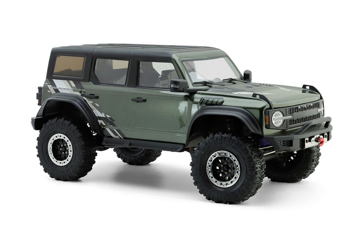 Automodello RC RGT Pro Runner 1/10 2.4GHz Set RTR (Verde)