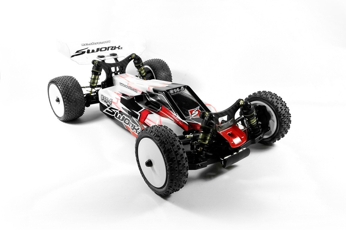 Automodello RC SWORKz S14-4C 1/10 4WD Off-Road Racing Buggy PRO Kit