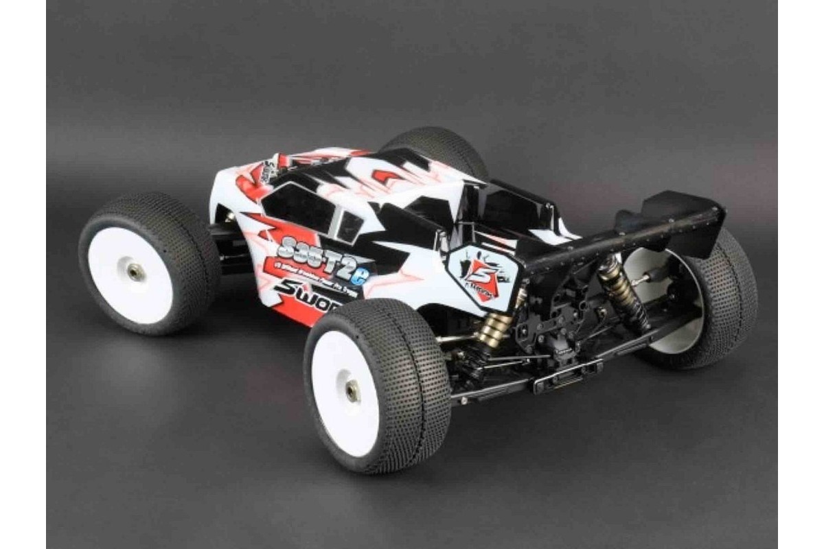 Automodello RC Kit Truggy Brushless SWORKz S35-T2E 1/8 Pro