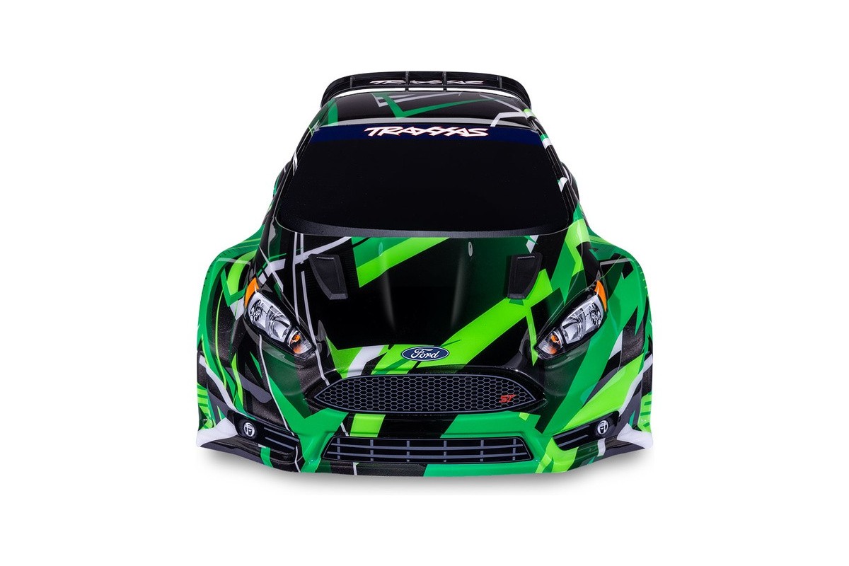 Automodello RC Traxxas Ford Fiesta ST Rally 1:10 VXL RTR (Verde)