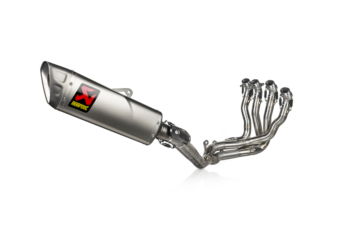 S-H10E4-APLT Akrapovic Full Titanium Exhaust System Honda CBR1000RR-R ...